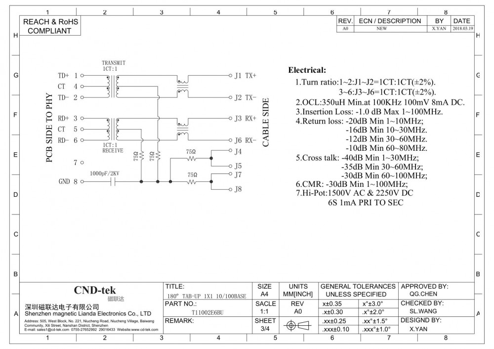 T11002E6BU datasheet page 3
