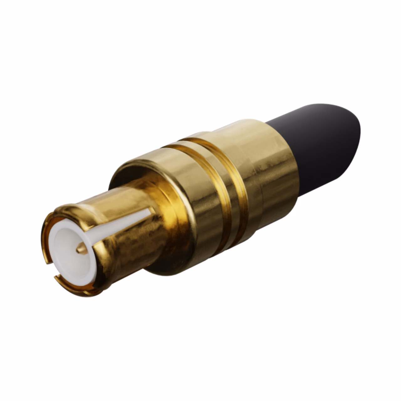 MCX Plug, Straight, Solder, RG-402 (.141