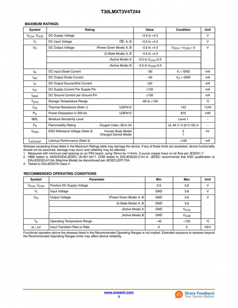 T30LMXT3V4T244 datasheet page 3