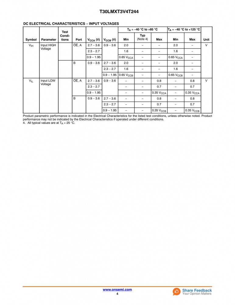 T30LMXT3V4T244 datasheet page 4