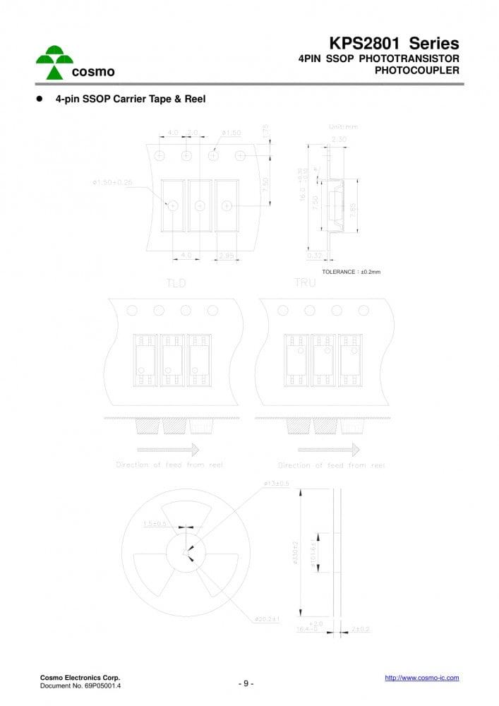 KPS2801 datasheet page 9
