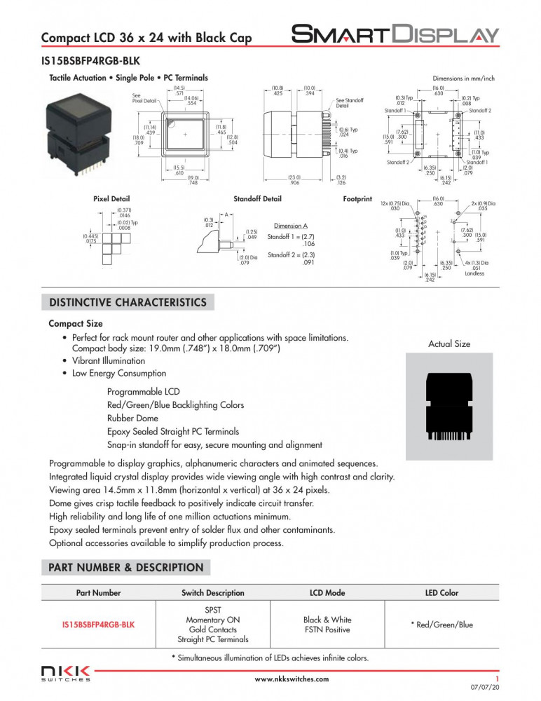 IS15BSBFP4RGB-BLK technical document image 1