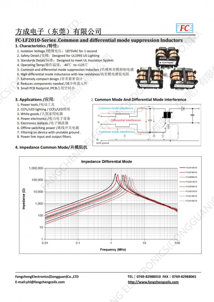 FANGCHENG FC-LF2010 series datasheet page 1