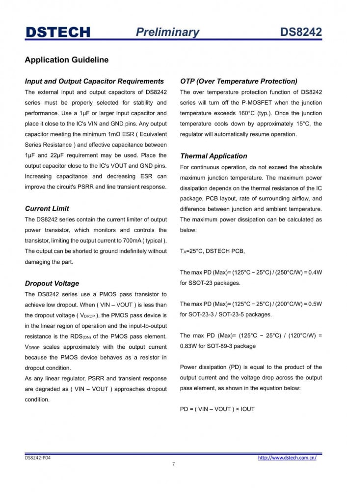 DS8242 datasheet page 7