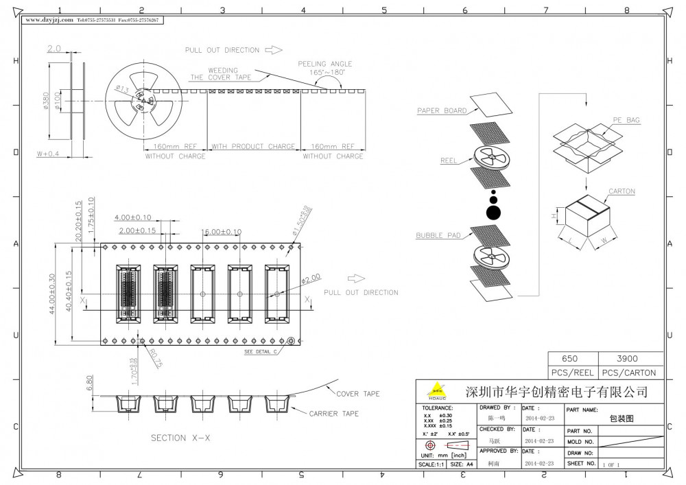 HOAUC HYCW19M-05NGFF-530B drawing page 4
