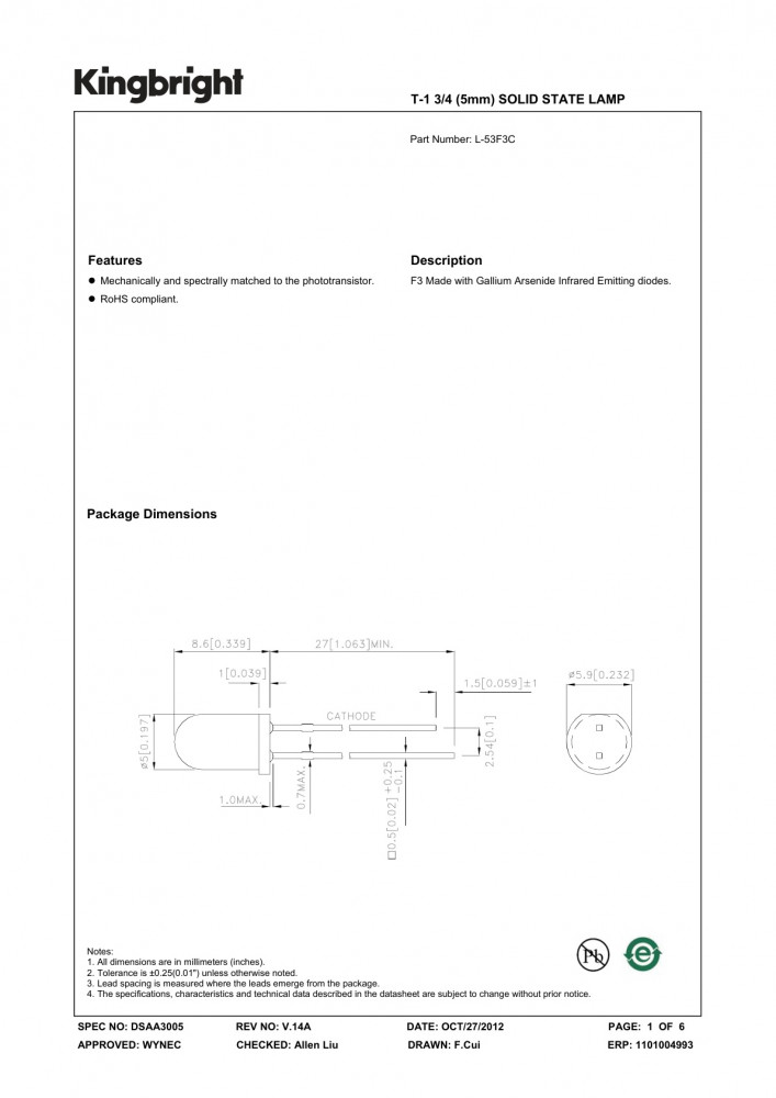 L-53F3C technical document page 1