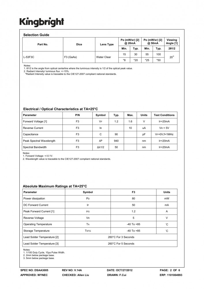 L-53F3C technical document page 2