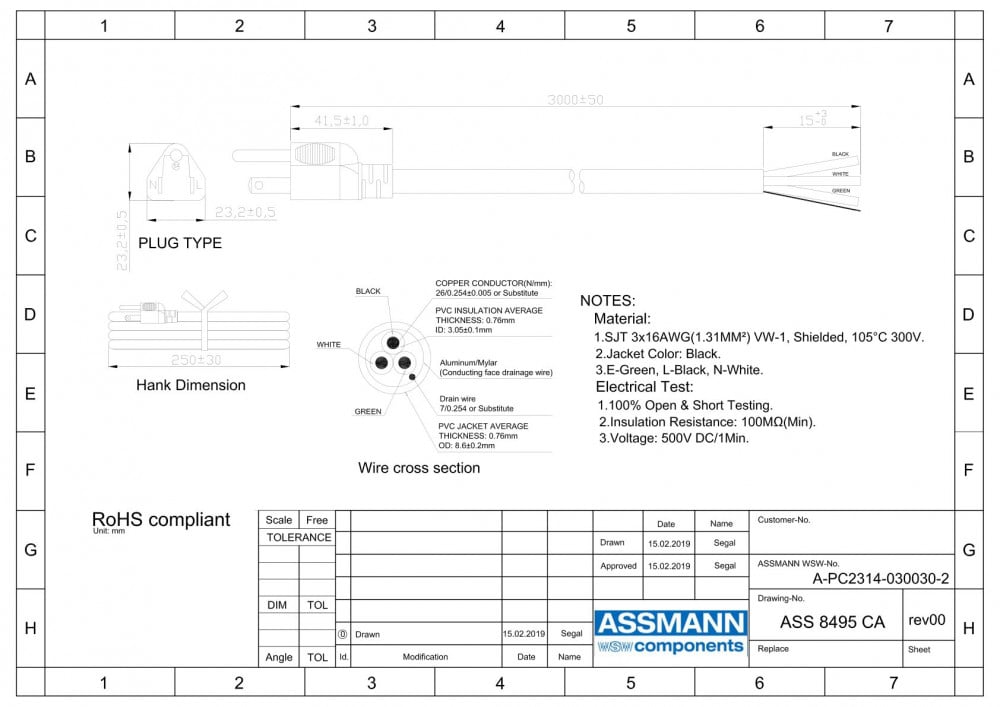 A-PC2314-030030-2 technical drawing preview