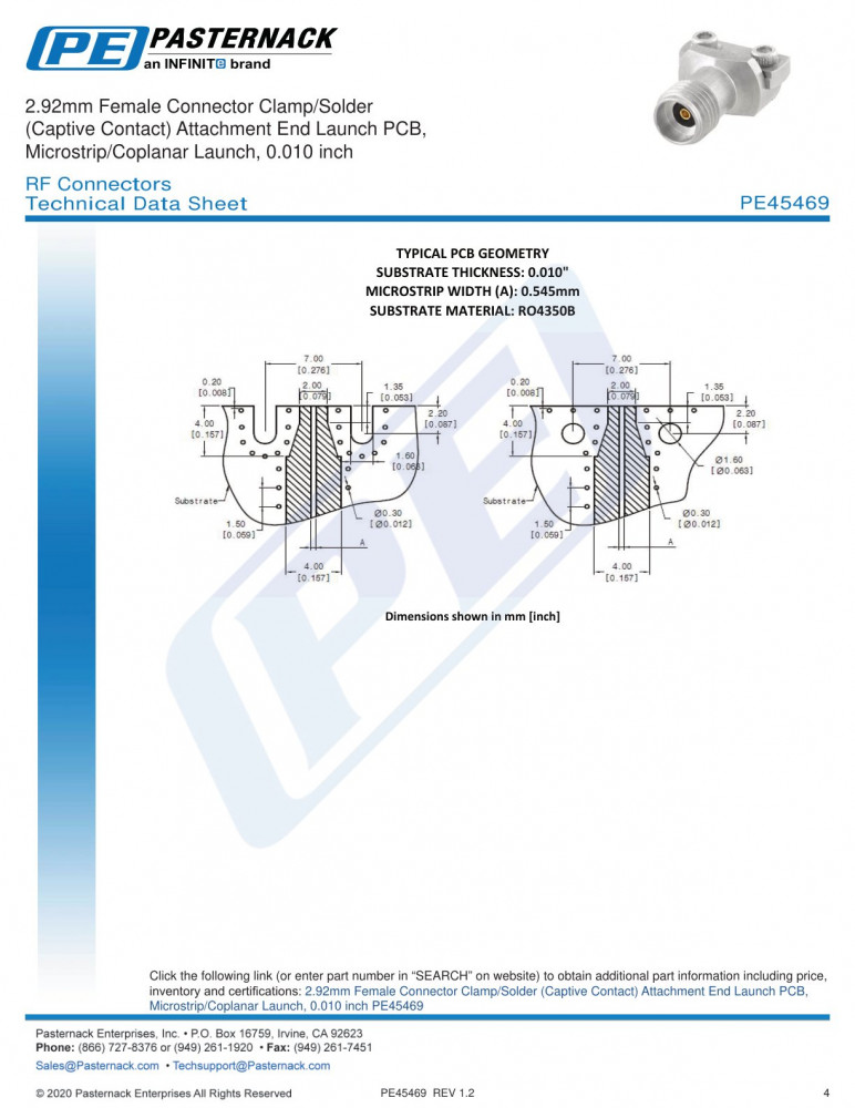 PE45469 datasheet page 4