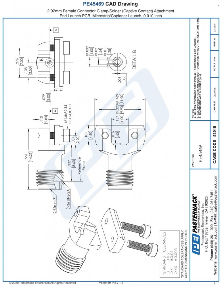 PE45469 datasheet page 7