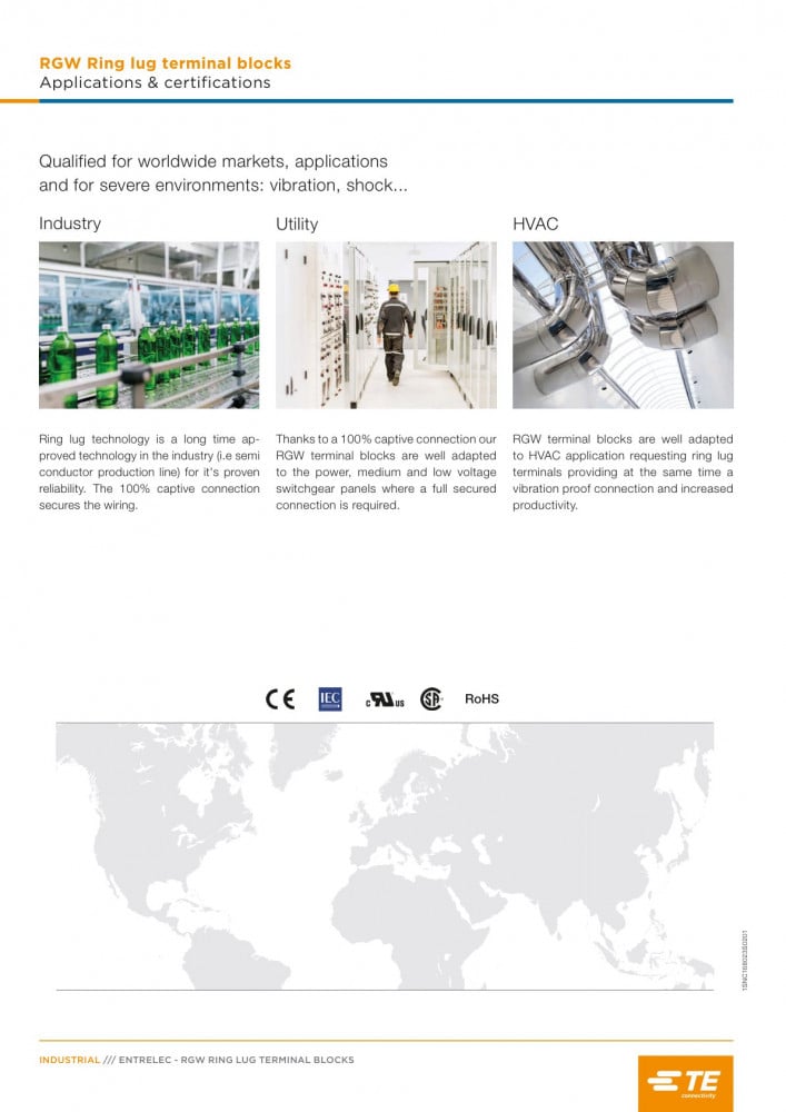 TE Connectivity RGW terminal block documentation page 6