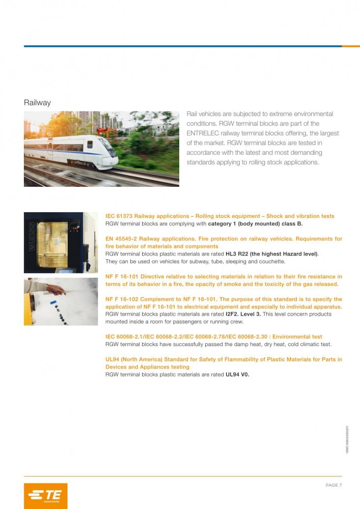 TE Connectivity RGW terminal block documentation page 7
