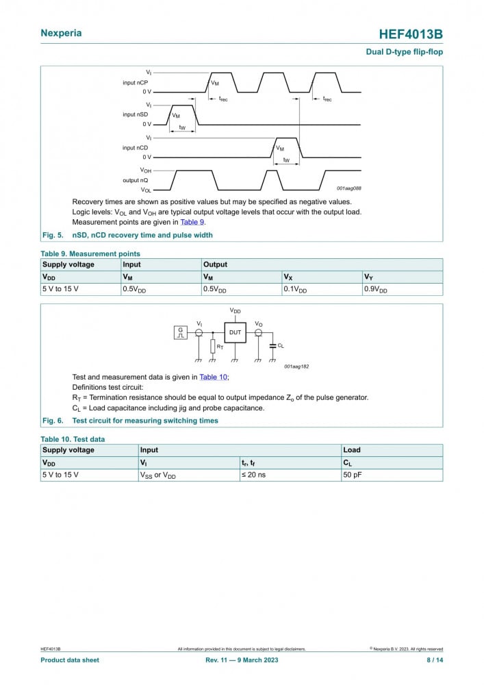 HEF4013BT datasheet page 8
