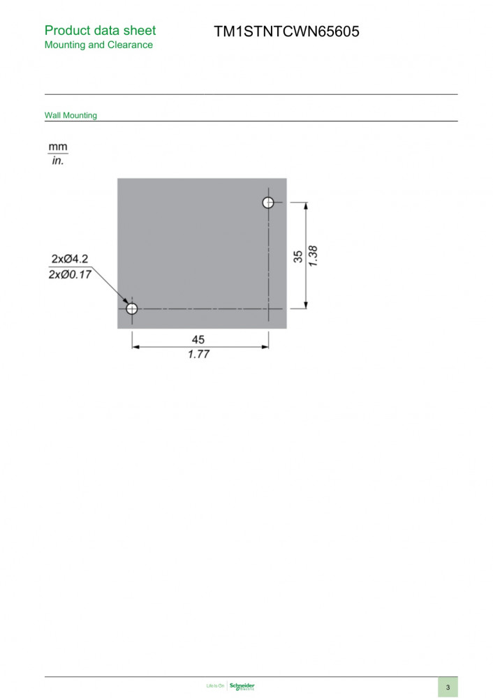 TM1STNTCWN65605 technical document page 3