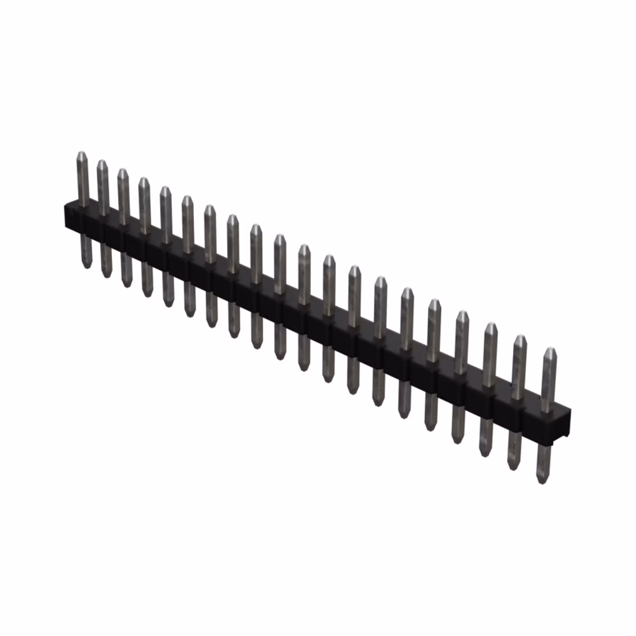 2.00mm Pitch Milli-Grid Header, Vertical, Through Hole, Breakaway, 20 Circuits, 2.50µm Tin (Sn) Plating, Mating Pin Length 3.70mm, Tail Length 3.00mm, Lead-Free for sale