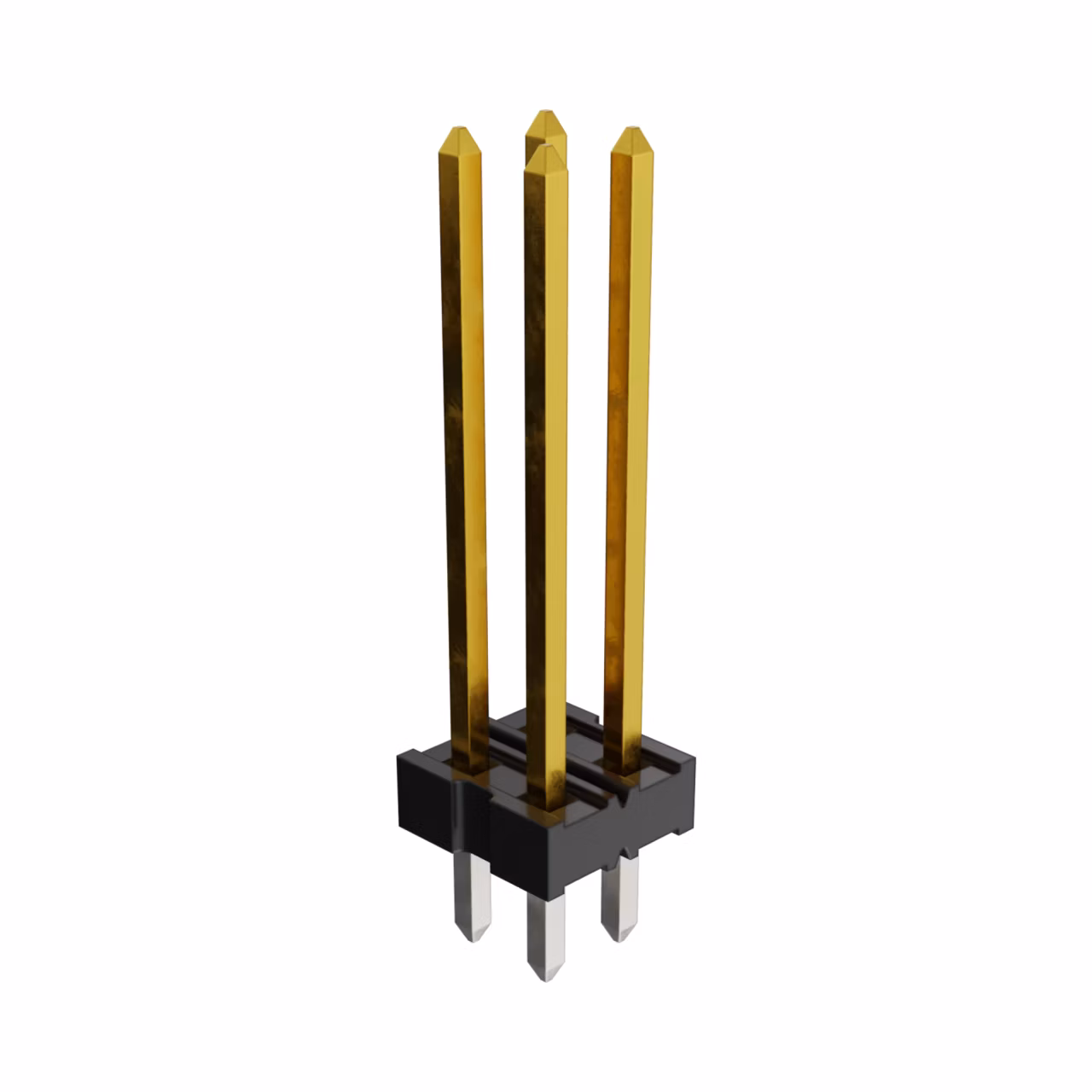 Mini-Fit Jr. Header, 4.20mm Pitch, Right-Angle, without Flange, 8 Circuits, Tin (Sn) over Nickel (Ni) Plating