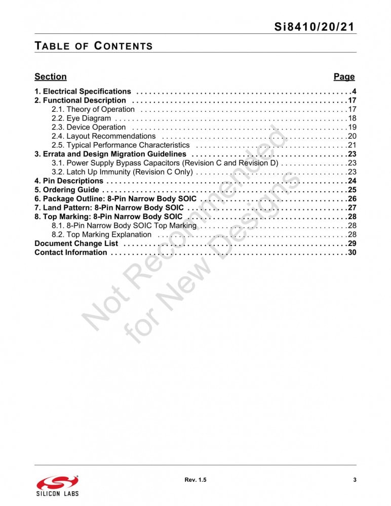 SI8421AB-D-ISR datasheet page 3