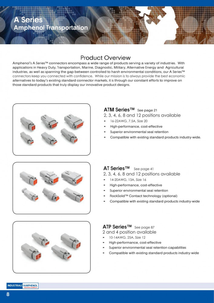 Amphenol A Series document page 10