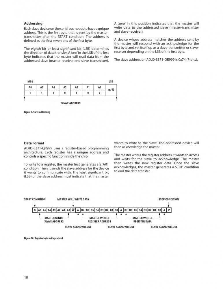 ADJD-S371-QR999 datasheet page 10