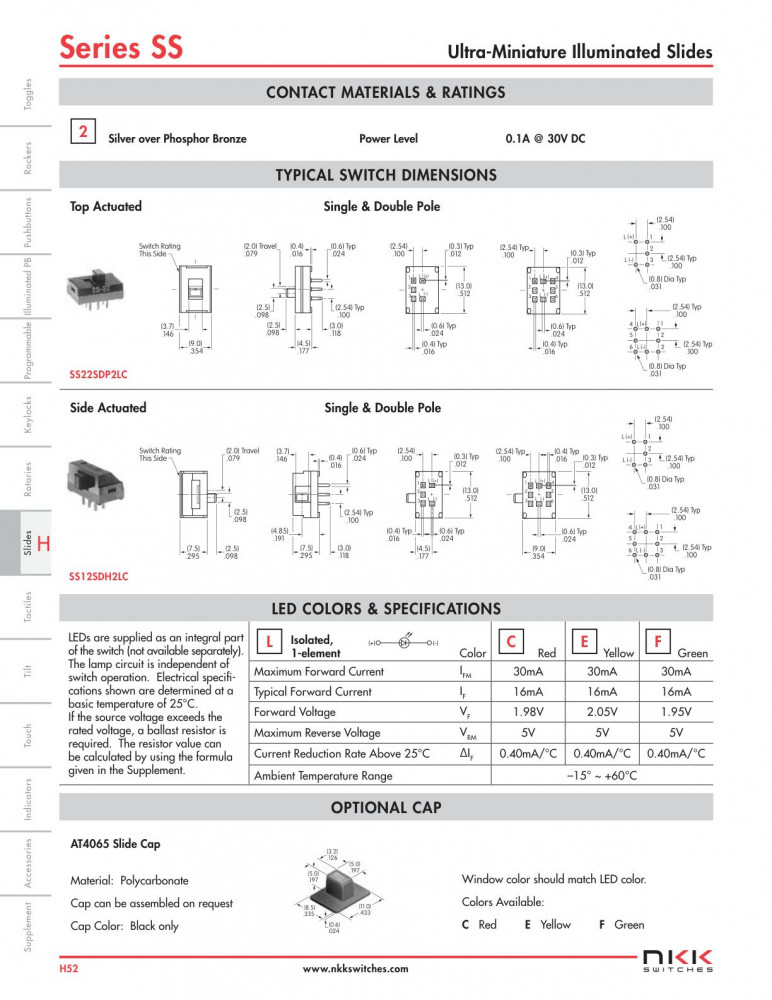 SS22SDH2LF technical documentation page 4