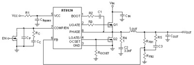 RT8120 - Single-Phase Synchronous Buck PWM Controller for sale