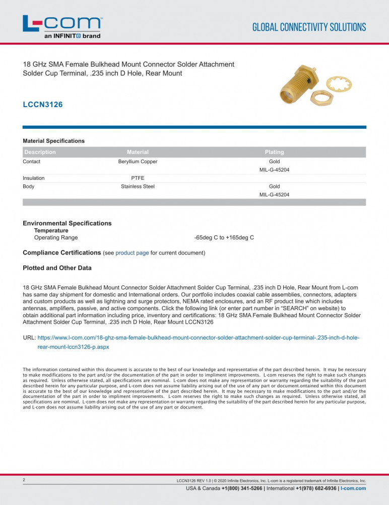 LCCN3126 technical document page 2