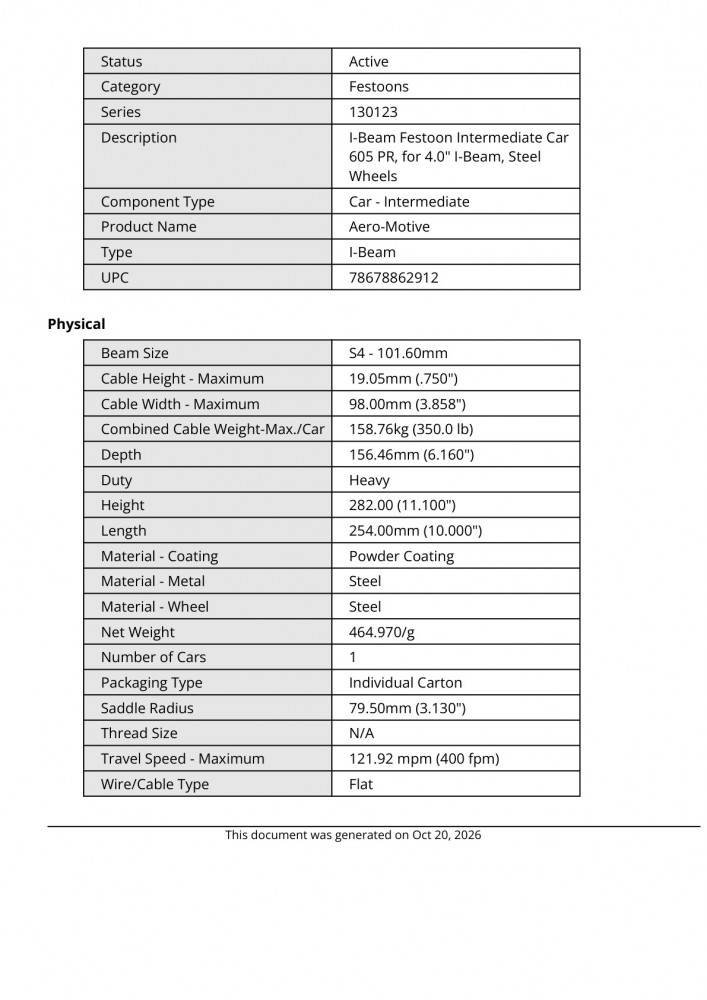 Product document image 2 for MOLEX 1301230116