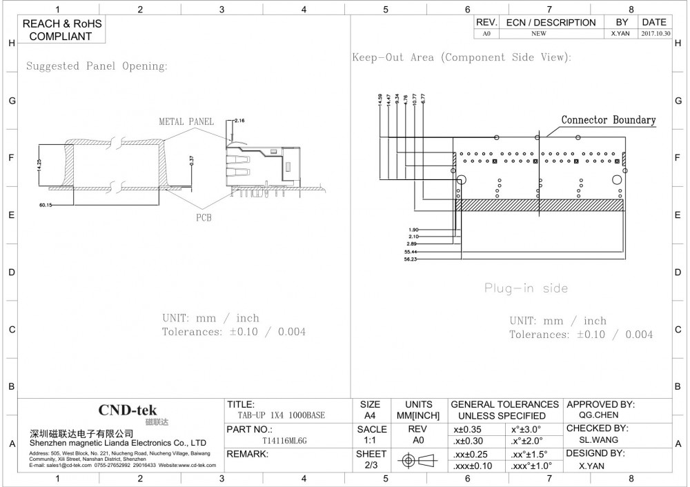 T14116ML6G technical drawing page 2