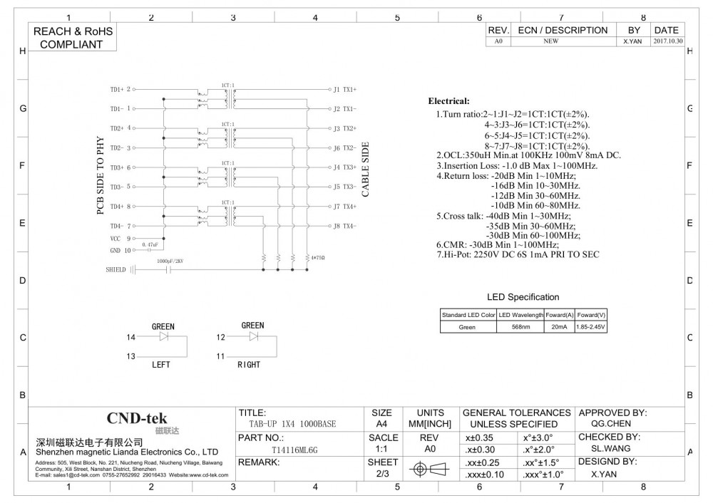 T14116ML6G technical drawing page 3