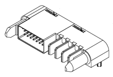 2.54mm, 7.50mm Pitch EXTreme Ten60Power Right-Angle Plug Assembly, 2 Power Circuits, 15 Signal Circuits, 2 Power Circuits, Halogen Free