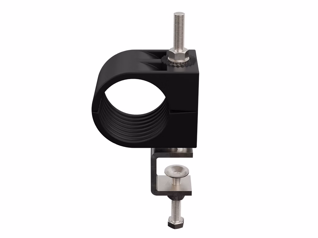 Single Side, 1-Hole, Feeder Clamp for 1-5/8