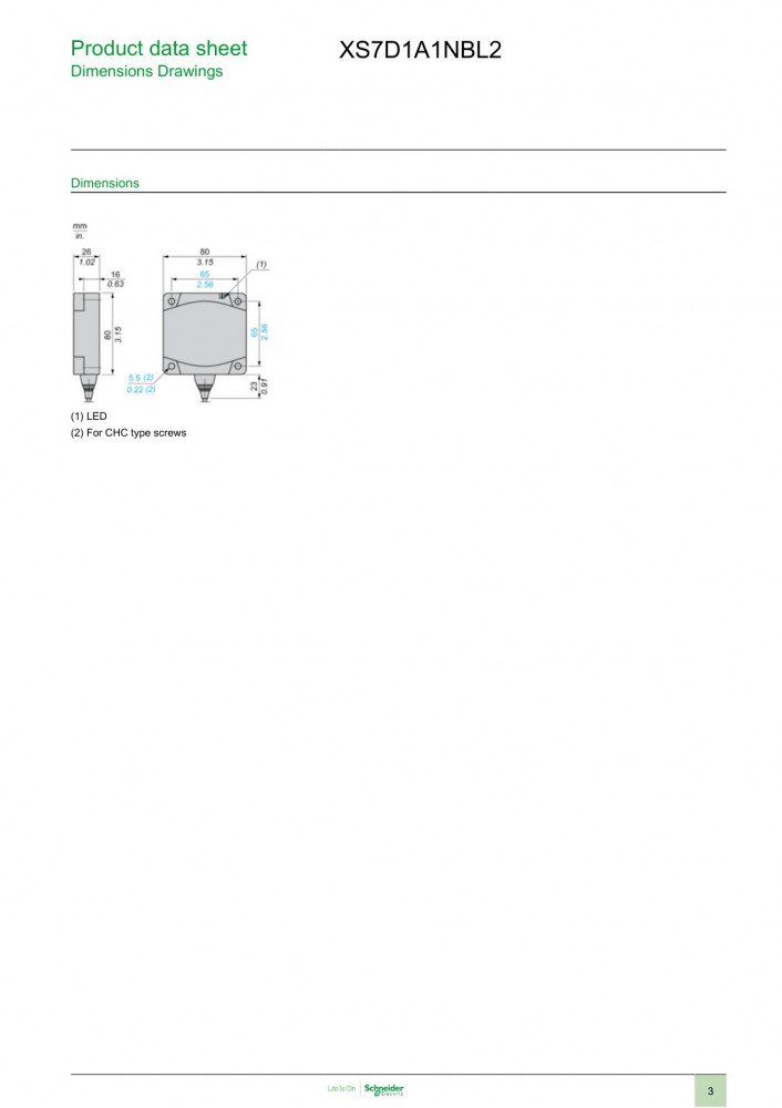 XS7D1A1NBL2 documentation page 3