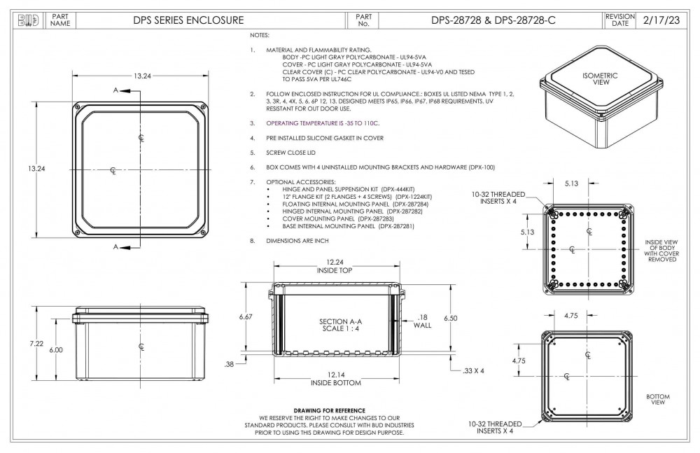 DPS-28728-C product drawing reference