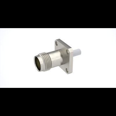 TNC / SQUARE FLANGE JACK RECEPTACLE FRONT MOUNTING PANEL AND INTERNAL SEAL for sale