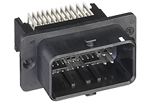 2.50mm, 3.50mm CMC Header, Right-Angle, 48 Position, 1 Port, Black, Peg,  Lead-Free for sale