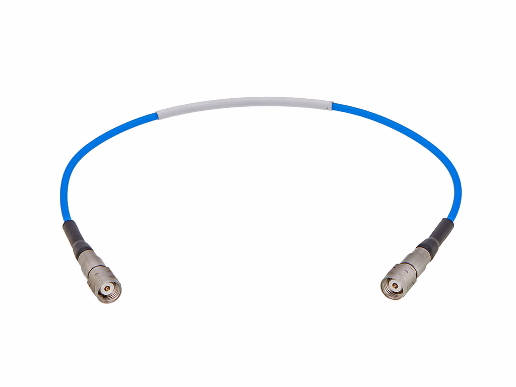 Cardinal Test N Straight Plug to N Straight Plug on Armored MXR 100 Cable, 609.60mm Length, 50 Ohms