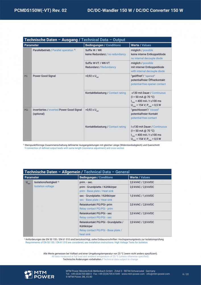 PCMDS150 datasheet page 6