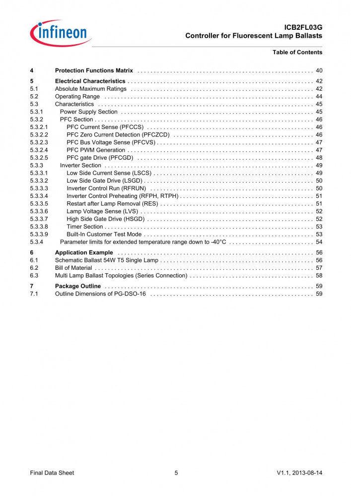 ICB2FL03G datasheet page 5