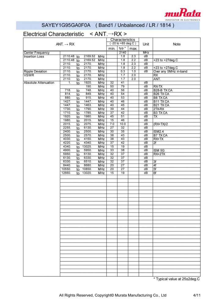 SAYEY1G95GA0F0A datasheet page 5