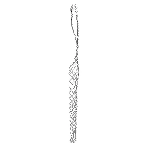 Support Grips, Offset Eye, Closed Mesh, Stainless Steel, 1.25-1.49