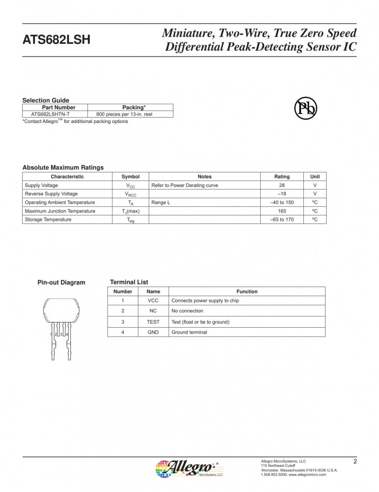 ATS682LSHTN-T datasheet page 2