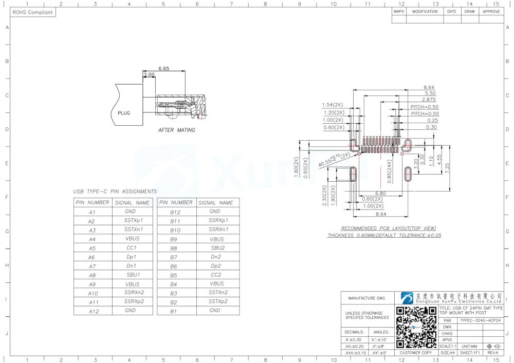 TYPEC-324G-ACP24 technical drawing page 2