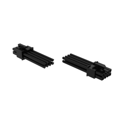 Mini-Fit Versa-to-Mini-Fit Versa Off-the-Shelf (OTS) Cable Assembly, 4.20mm Pitch, Dual Row, 150.00mm Length, 8 Circuits, Black for sale