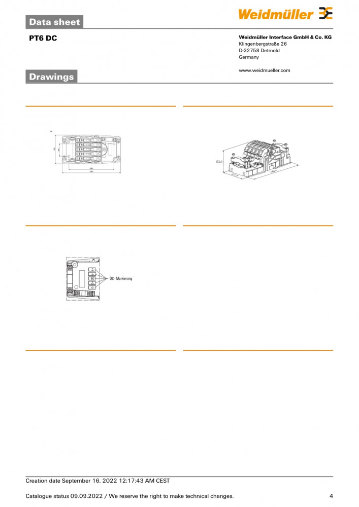 WEIDMULLER PT6 DC document page 4