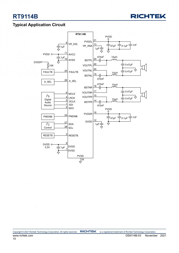 RT9114B datasheet page 10