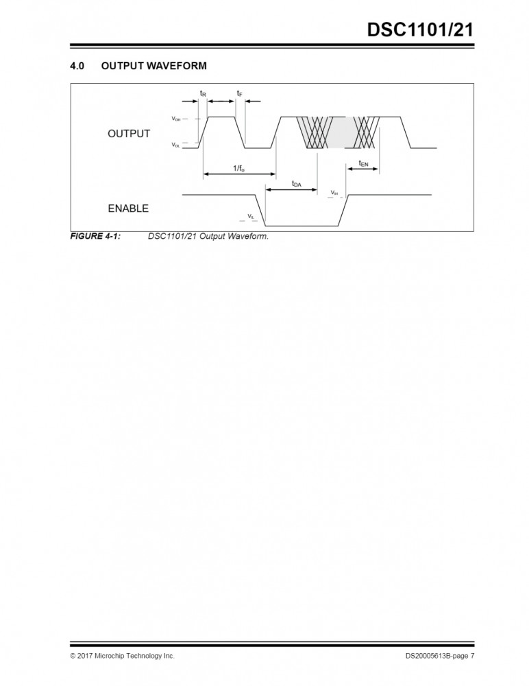 DSC1101/DSC1121 datasheet page 7