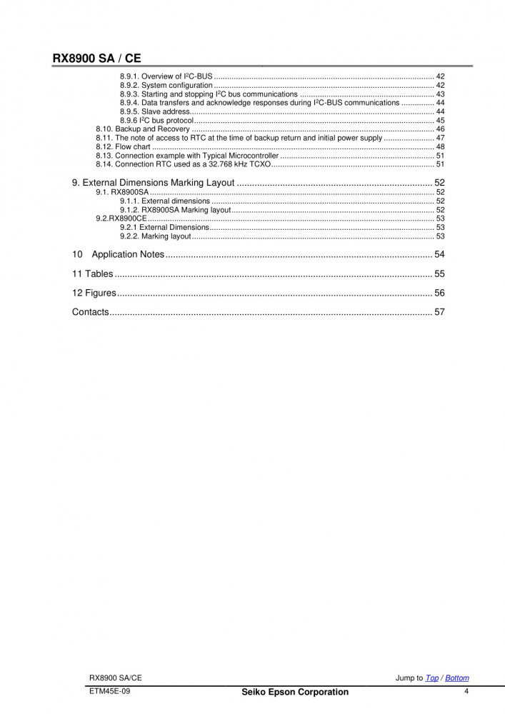 RX8900SA CE application manual page 5
