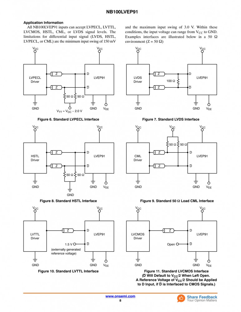 NB100LVEP91 datasheet page 8
