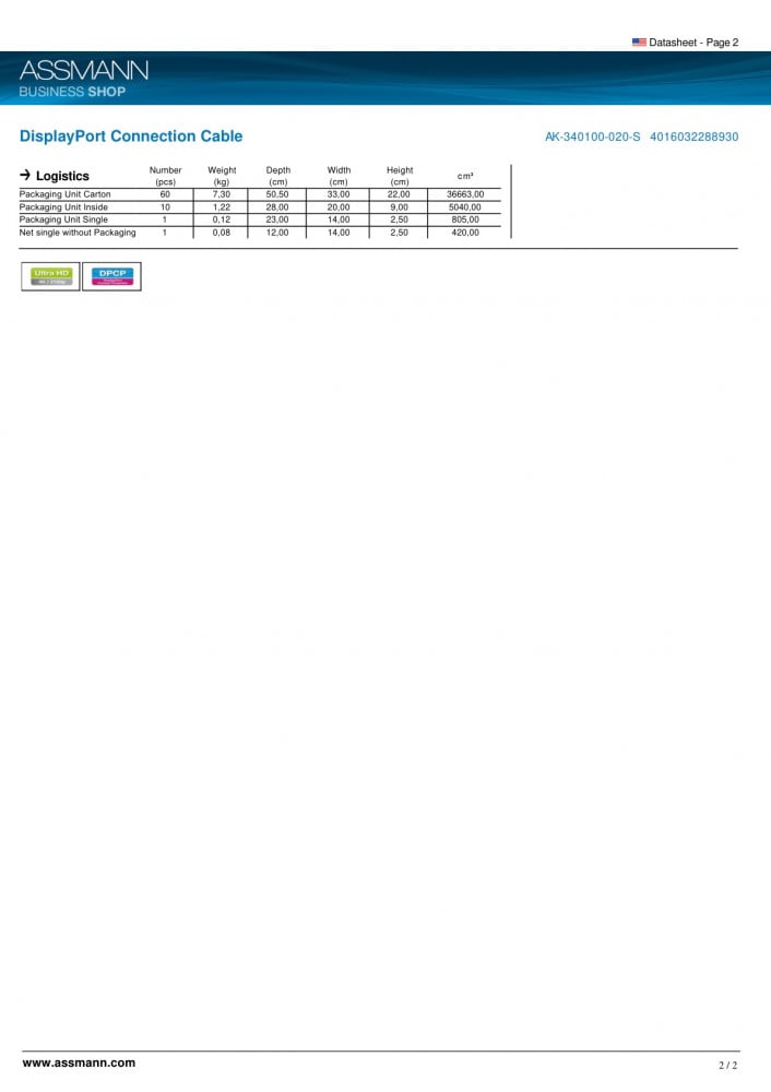 AK-340100-020-S technical document page 2