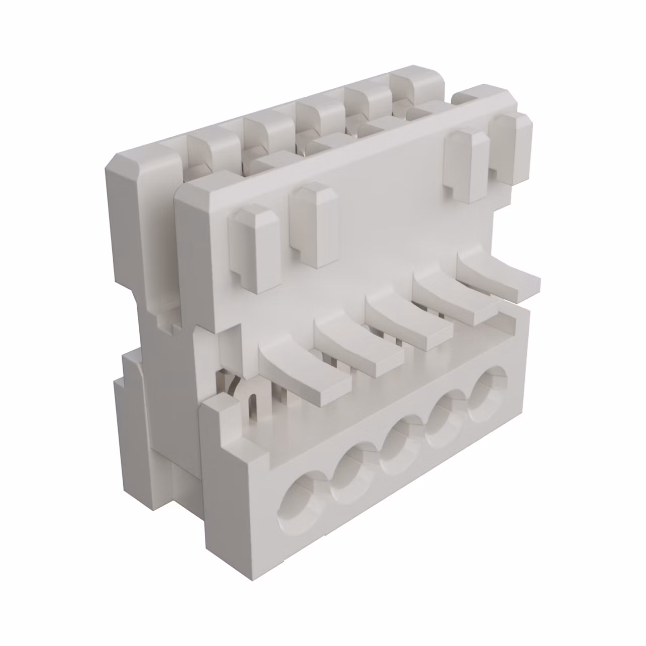 Appli-Mate RAST 2.5 IDT Housing, 2.50mm Pitch, Direct/Indirect, Female, 7 Circuits, Position Key A Removed